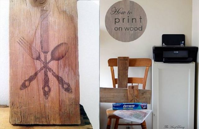 Learn How To Print Pictures On Wood Funistan